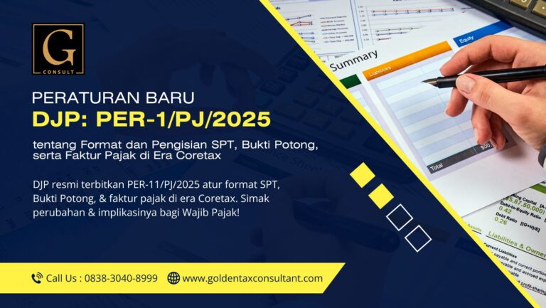 PER-11/PJ/2025: Aturan Baru SPT & Faktur Pajak 2025